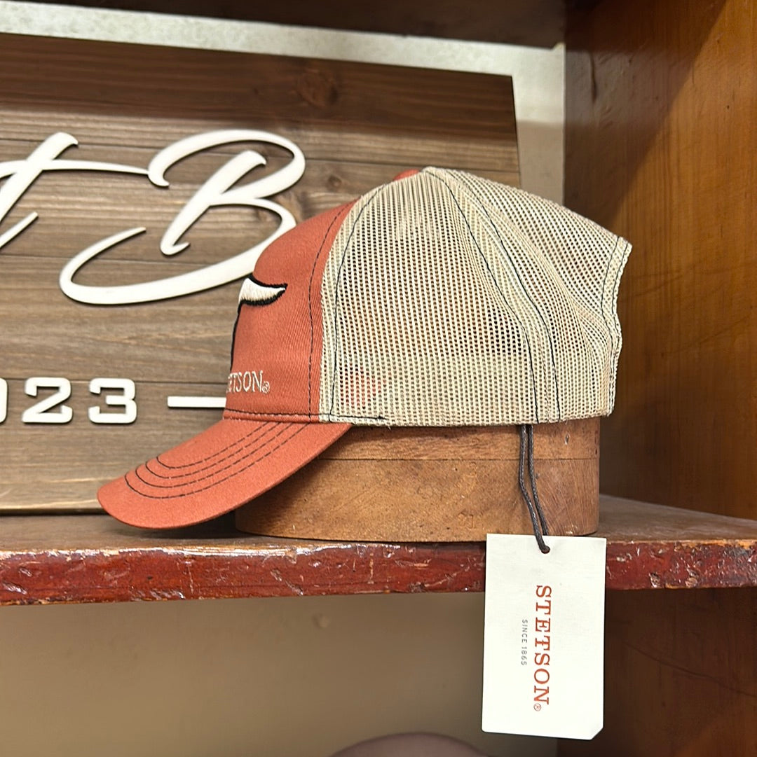 Stetson Bull Trucker Cap | Urban Dust Hat Bar & Boutique