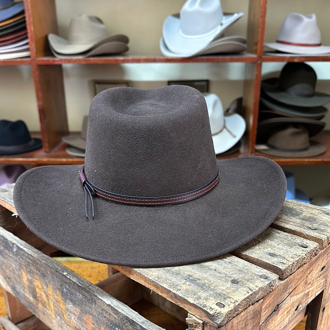 Stetson Montana Brown Hat | Urban Dust Hat Bar & Boutique