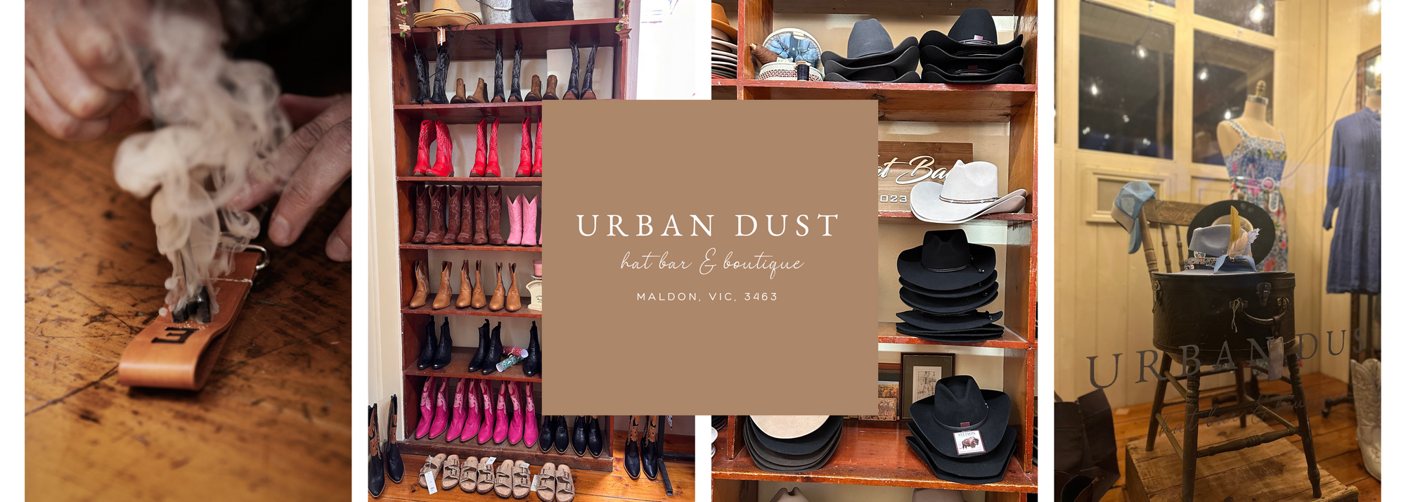 Urban Dust Hat Bar & Boutique | Maldon's Hat Bar & Workshops