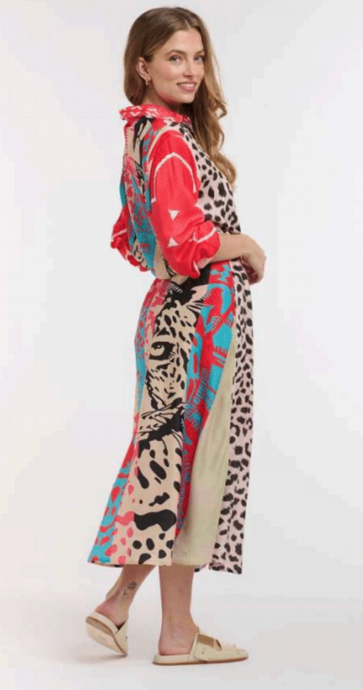 Italian Star Sulky Leopard Print Skirt | Urban Dust Hat Bar & Boutique