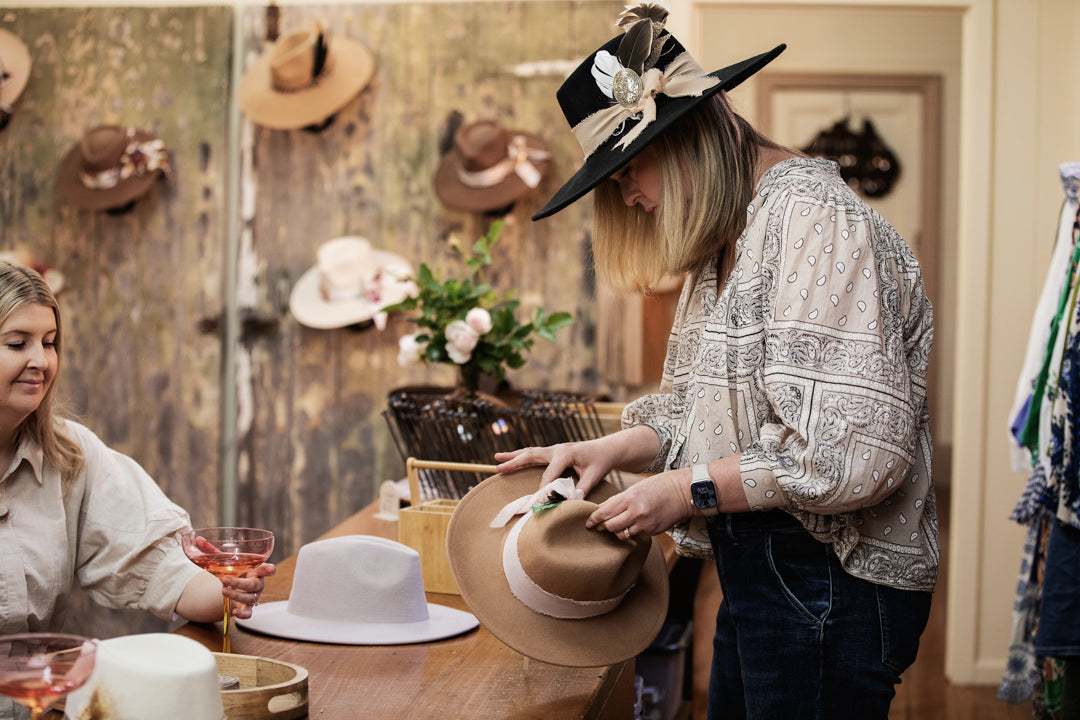 Hat Decorating Workshops | Urban Dust Hat Bar Australia | Urban Dust ...
